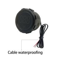 China DC 4-100V LED Digital Display Two-Wire Waterproof Voltmeter Car Voltage Current Meter Volt Detector Tester Electric DIY Supplies for sale
