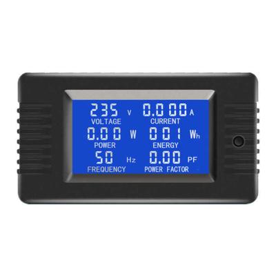 China PZEM-022 Digital Power Energy Meter 5A/10A/100A Ampermeter Voltmeter Frequency Measurement Single Phase Electronic Accessory for sale