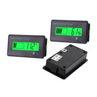 China GY-6D LCD Display Battery Testers Voltmeter Power Level Indicator 6-63V Range for Lead-Acid Lithium Batteries Capacities for sale