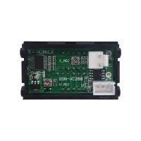 China Dual Display Digital Voltmeter Ammeter Red Blue LED DC 0-100V 1A 10A 50A 100A Voltage Current Meter Temperature Detection 0.28\