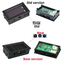 China DC0-100V 10A LED Digital Voltmeter Ammeter Car Voltage Current Meter Volt Detector Tester Monitor Panel Plastic 22mm Battery for sale