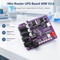 China CA-403S 40W Mini Router UPS Board V2.6 11.1V 3S Lithium Battery Charging Module for DIY Uninterruptible Power Supply Backup for sale