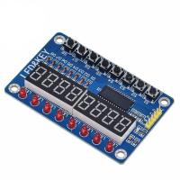 China TM1638 Key Digital Tube LED Display Module (8 Digital Tubes LED Button) for sale