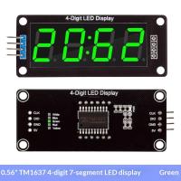 China TM1637 0.56-inch Four-Digit Seven-Segment Digital Tube Clock Display Module with Clock Point for sale