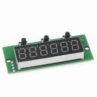 China 6-bit Red Digital Tube Counter Module 0-999999 Accumulation and Subtraction 5V DC Power Supply with Memory for sale