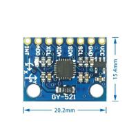 China GY-521 MPU6050 Module 3-Axis Analog Gyro Sensor and Accelerometer for sale