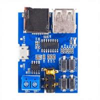 China Built-in Amplifier & MP3 Lossless Decoder Board TF Card USB Flash Support-Logic IC Player Module for MP3/3C Digital Applications for sale