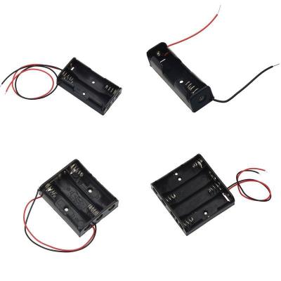 China 18650 Battery Case 1/2/3/4 Cells Charging Dock with Thick Cable Series Connection for sale