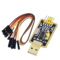 China Rich Golden CH340G RS232 USB to TTL Module to Serial Port Nine Upgrade Small Board TTL Brush Line for sale