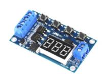 China Dual MOSFET Trigger Loop Timing Delay Switch Board Glitch Protection 12V/24V Relay-Free Module for sale