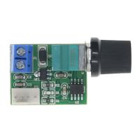 China DC12V Four-Wire Computer Fan Speed Controller 3A Pwm Electronic Modules Kits Switch 4-Wire Fan Speed Control Can Be Turned for sale