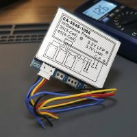 China 3S 4S 100A Lithium Battery Protection Board BMS with Balanced Charging for 12.6V 16.8V Li-ion Battery Pack for sale