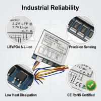 China 3S 4S 100A Lithium Battery Protection Board BMS with Balanced Charging for 12.6V 16.8V Li-ion Battery Pack for sale