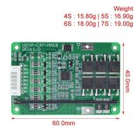 China 16.8V Lithium Battery Protection Board 4 Series 5/6/7 Series Working Overcurrent 18A Equalization Temperature Control Model for sale