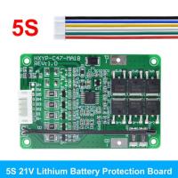China 16.8V Lithium Battery Protection Board 4 Series 5/6/7 Series Working Overcurrent 18A Equalization Temperature Control Model for sale