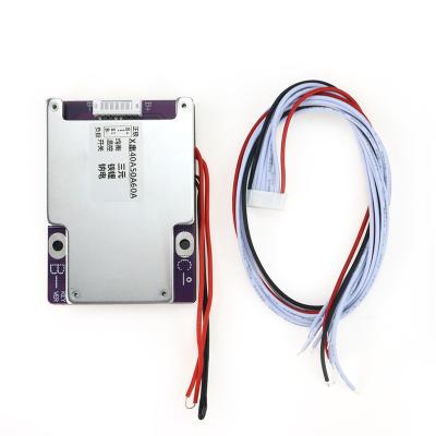 China Factory Direct 3S-16S  Same-Port Balanced NTC 40A 50A 60A Lifepo4 BMS Power Battery protection Board for Electric Vehicle for sale