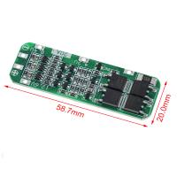 China CA-3S-20A Li-ion Lithium Battery Charger PCB BMS Protection Board 18650 Cell with 12.6V Voltage for sale