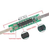 China 18650 Lithium Battery 3.7Vprotection Board 1S BMS 3MOS 4MOS 5MOS 6MOS Plus Nickel Strip Plus Tin Current 4-9A for sale