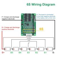 China 4S/5S/6S/7S BMS 48V Lithium Battery Charger 16.8V-21V 20A 18650 Lmo Ternary Temperature Protection Balance Board PCB PCBA for sale
