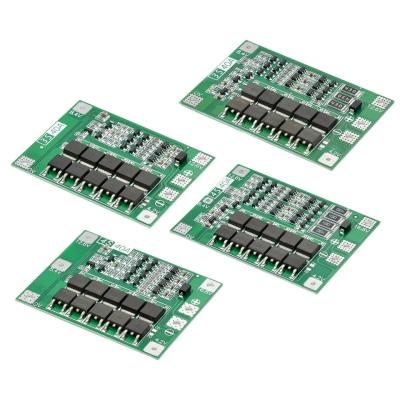 China 11.1V 12.6V/14.8V 16.8V Enhance Balance 18650  BMS for Drill Motor Li-ion Lithium Battery Charger Protection Board 3S 4S 40A 60A for sale