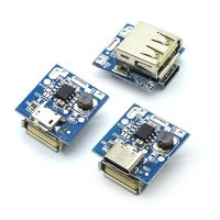China CA-035 DIY USB Charger 5V Step Power Module LED Display Lithium LiPo Battery Charging Protection Board 134N3P Program PCB PCBA for sale