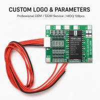China 4S 30A 14.8V Li-ion Lithium Battery Protection Board BMS PCM with Balance Function for 18650 Lipo Battery Pack for sale