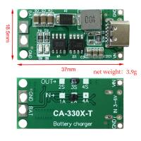 China Type C USB Boost Module 1A/2A/4A 18650 Lithium Battery Charger Board BMS 2S 3S 4S Li-Po Polymer Power Bank PCB PCBA for sale