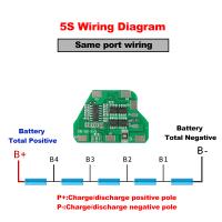 China 5A10A 7S BMS 18650 Li-ion Power Tools Solar LED Lighting Lamp Balanced PCB 5A 10A Protection Board Product Category PCB PCBA for sale