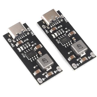 China 3A High Current Polymer Ternary Lithium Battery Charging Board Type-C Input Support 5V to 4.2V/4.35V with PCB Base Material for sale