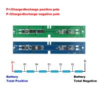 China Customizable 6S 22V 18650 Lithium Battery PCB Protection Board 6A 12A Battery BMS 18650 Lithium Battery Customizable Protection for sale