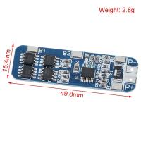 China 3S 10A BMS 18650 Lithium Battery PCB-Based Charge & Discharge Short Circuit Protection Circuit Board for sale
