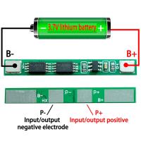 China Single Cell Dual MOS 18650 Polymer Lithium Battery Pack with 3.7V Protection Board PCB & PCBA Product Category for sale