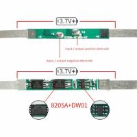 China Li-Ion Battery Protection Board BMS 1S 2-3A/5-6A PCB Protection Board for 3.7V 18650 BMS Lithium Battery Protection for sale