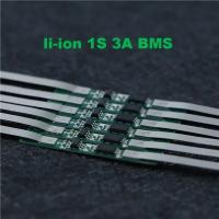China Li-Ion Battery Protection Board BMS 1S 2-3A/5-6A PCB Protection Board for 3.7V 18650 BMS Lithium Battery Protection for sale