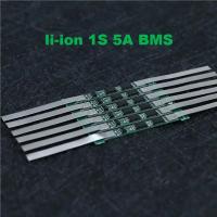 China Li-Ion Battery Protection Board BMS 1S 2-3A/5-6A PCB Protection Board for 3.7V 18650 BMS Lithium Battery Protection for sale