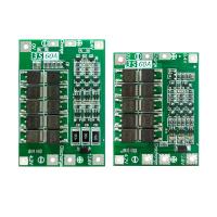China 3S 60A Lithium Battery Charger Protection Board with Enhanced Balance BMS 18650 PCB & PCBA for Drill Motor for sale