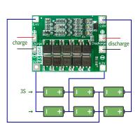 China 3S 60A Lithium Battery Charger Protection Board with Enhanced Balance BMS 18650 PCB & PCBA for Drill Motor for sale