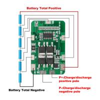 China 6S 5A10A 18650 Lithium Battery Protection Board with Balanced 22V Solar Street Lamp Spray on PCB Base for sale