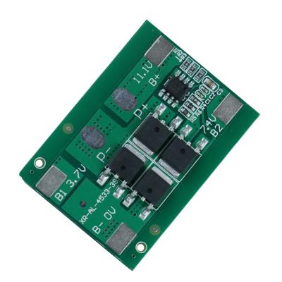 China 3S 10A 11.1V 18650 Lithium BMS Protection Board Same Port XR-AL-4533-3S-4MOS with PCB PCBA Material Same Port XR-AL-4533-3S-4MOS for sale