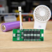 China 1S 20A 3.7V BMS Lithium Battery Protection Board 18650 Li-ion Lipo Battery PCM PCB Module with Charging Short Circuit Protection for sale