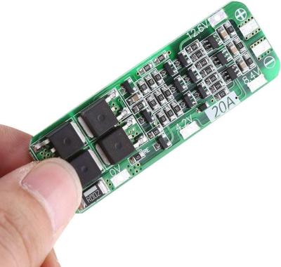 China 3S 20A 11.1V 12V 12.6V Li-Ion Lithium Battery BMS Module with 18650 Charger PCB Protection Board PCBA Product for sale