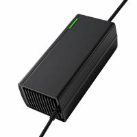 China Lithium Battery Intelligent Charger AC Port Universal Adapter UK Plug 12V-72V for sale