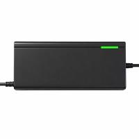 China Lithium Battery Intelligent Charger AC Port Universal Adapter UK Plug 12V-72V for sale