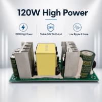 China High-Efficiency 24V 5A Power Board 120W AC-DC Switching Power Supply Module for Audio and Small Home Appliances for sale