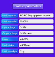 China XL6009E DC-DC Booster Board XL6009 Power Supply Module XL6009E ICs Product Category for sale