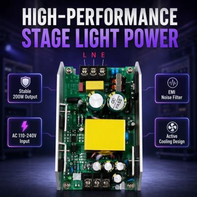 China Stage Moving Head Beam Light Main Power Supply Board 7R 230W 9R 260W 12V 24V 36V 380V Ballast Driver for Stage Lighting Parts for sale