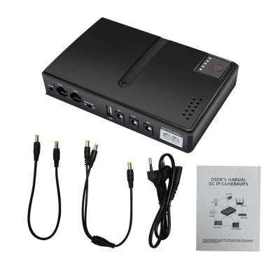 China DC1018P 18W Uninterruptible Power Supply (UPS) for Router Modem CCTV Security Camera AC DC Configurable Power Source for sale