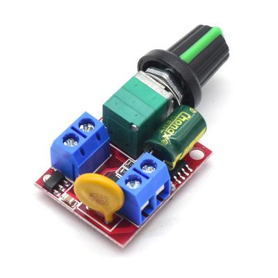 China Mini 35V DC Motor Speed Controller 5A 90W PWM Speed Regulator On-Board Adjust Board Modulator DC DC Converter Motor Board for sale