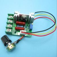 China High Power 2000W SCR Voltage Regulator AC 220V Motor Speed Controller with Potentiometer DC DC Converters Board Mount for sale