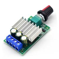 China CA-110AS PWM DC Motor Speed Controller 12V 24V 10A Stepless LED Dimmer Power Governor Voltage Module Motor Driver Boards for sale